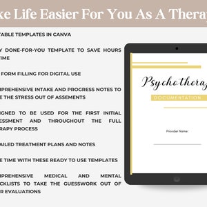 Therapy Forms Bundle Digital Private Practice Forms Editable Template ...