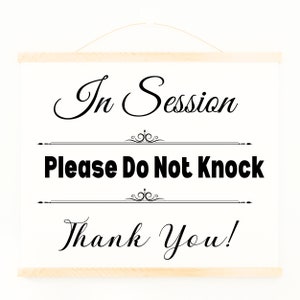 In Session Digital Door Sign Session in Progress Digital Sign IEP ...