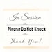 In Session Digital Door Sign Session in Progress Digital Sign IEP ...