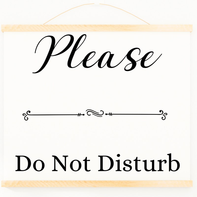 Do Not Disturb Sign - Etsy