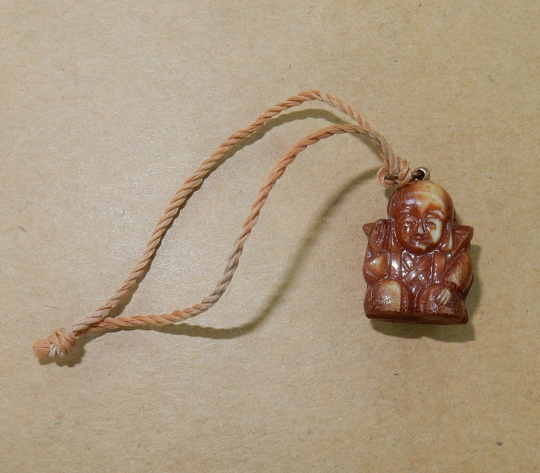 Vintage Cracker Jack Buddha Charm - Etsy