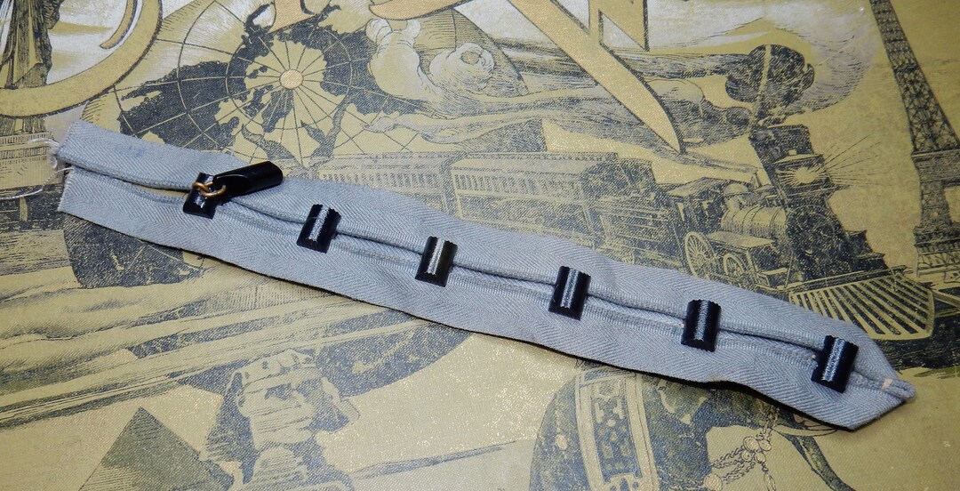 Vintage Zipper Howe System Fastener Super RARE - Etsy