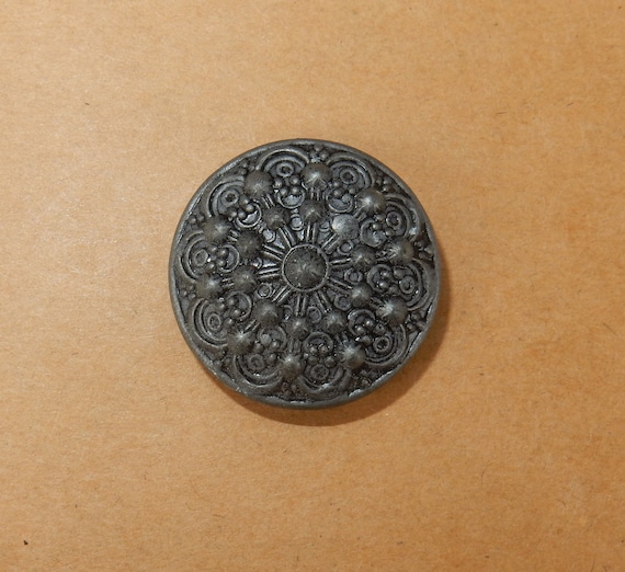 Vintage Metal Old Stock Iron Buttons 1920 NOS 10 Pcs | Etsy