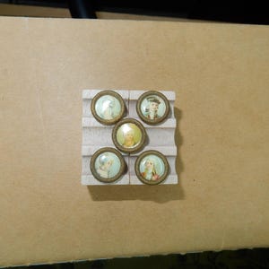 Antique Portrait Buttons Brass Buttons 1900s Mini Buttons Rare - Etsy