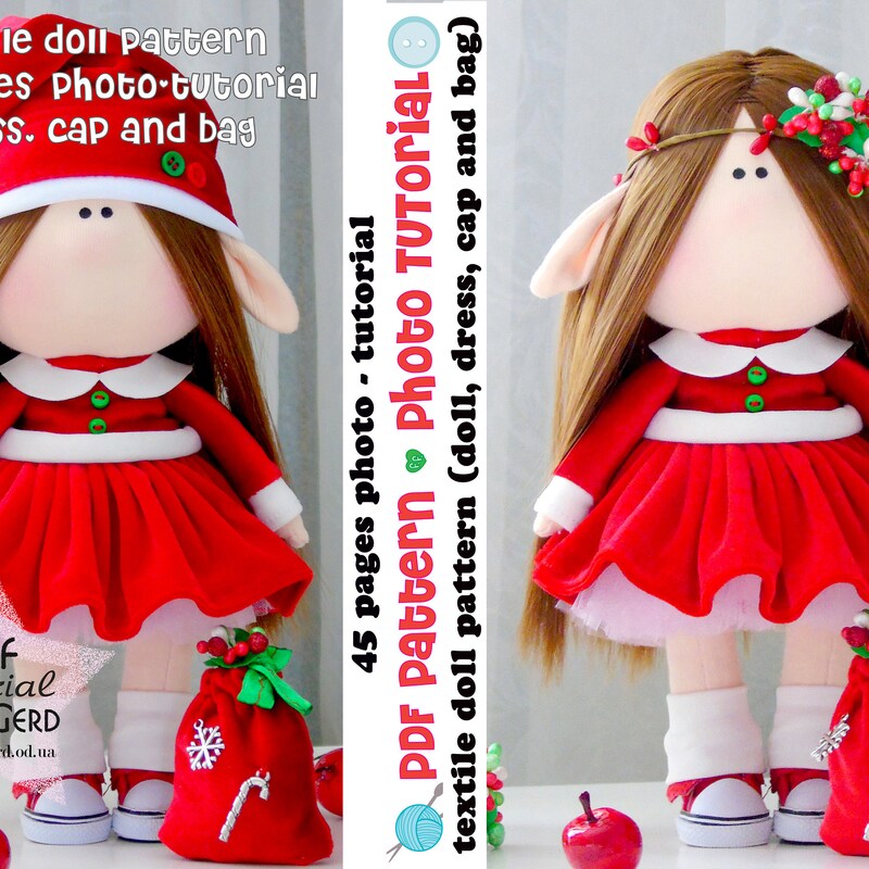 Tilda Doll Pattern - Etsy
