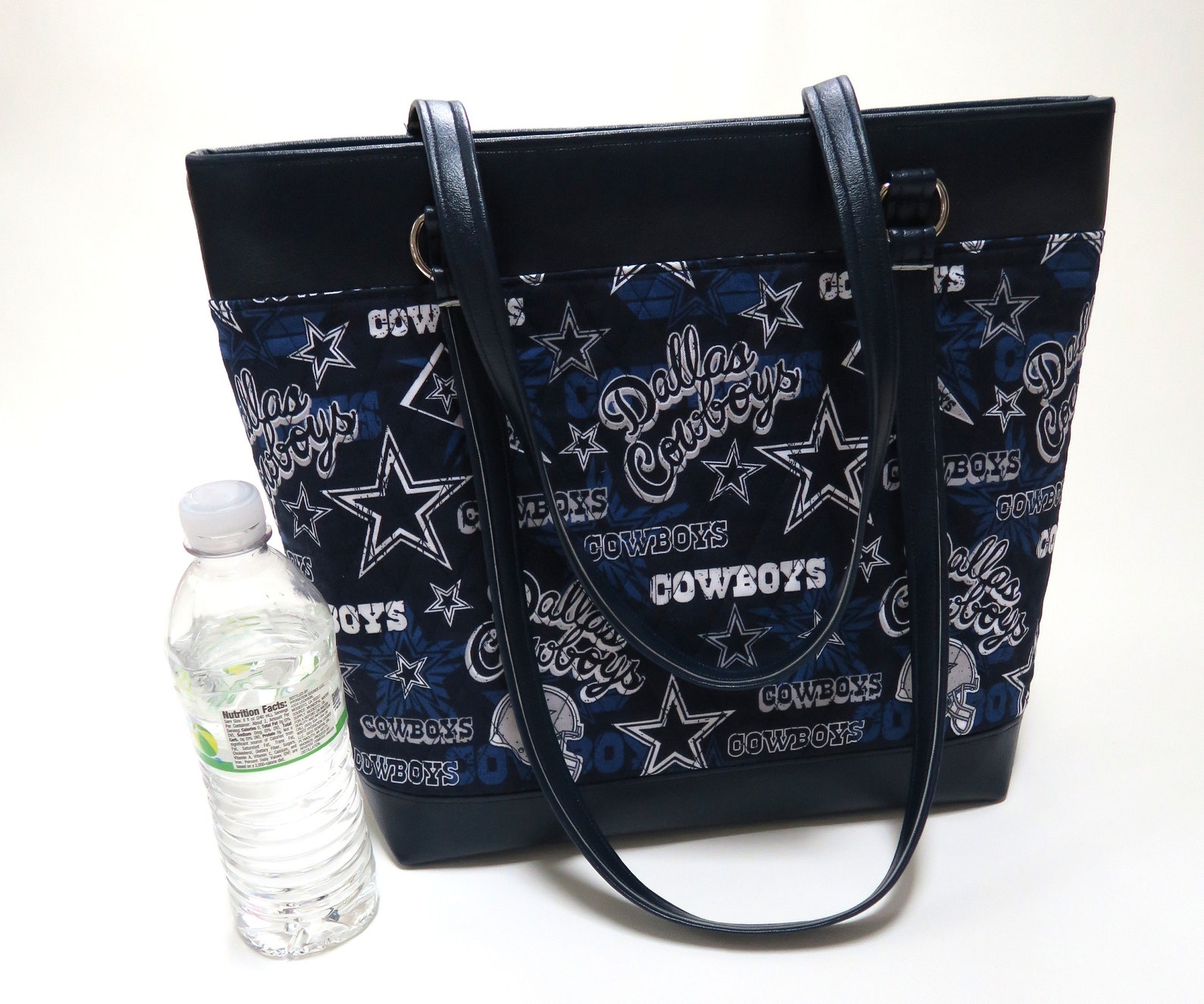 Dallas Cowboys Handmade Quilted Fabric Work Computer Bag - Etsy