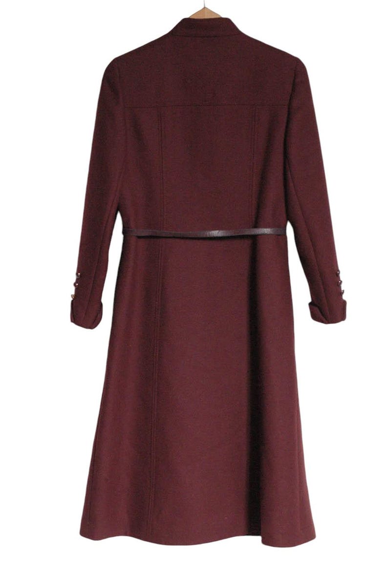Vintage 1970's Windsmoor Maroon Wool Coat | Size 10 - Www.brickvintage ...