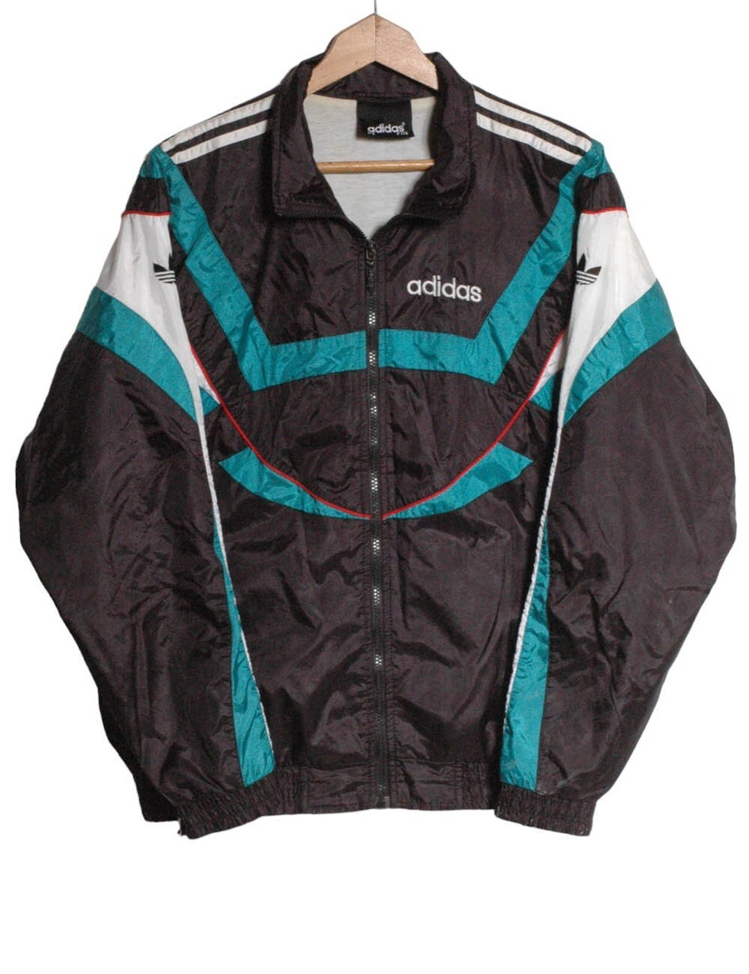 Vintage 1990's Adidas Shell Jacket Size L Www.brickvintage.com - Etsy