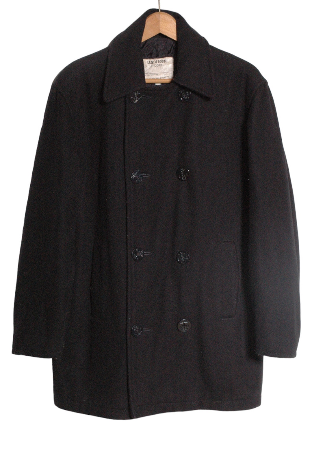 Vintage I. Spiewak & Sons Pea Pea Coat Size M - Etsy