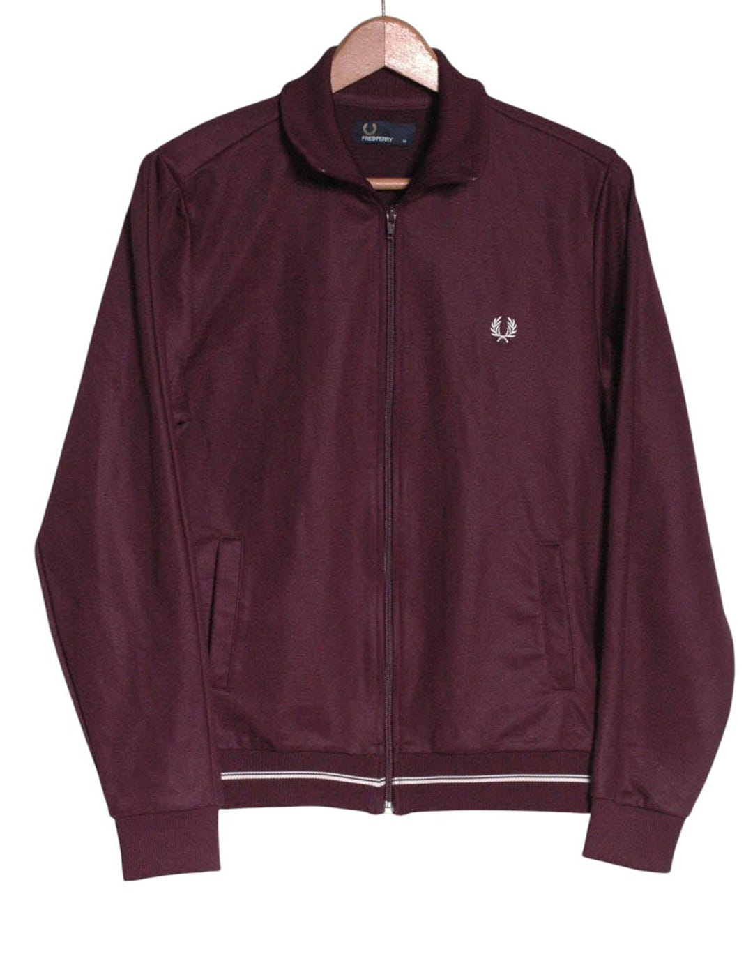 Vintage Fred Perry Maroon Tracksuit Jacket | Size M - Www.brickvintage ...