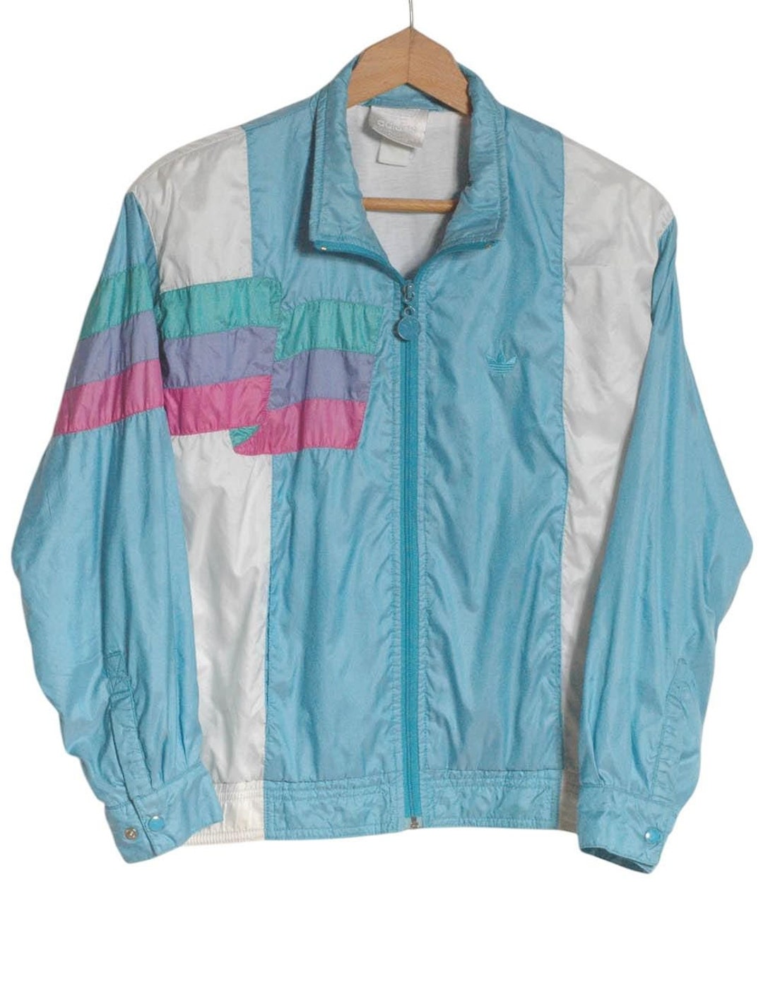 Vintage 1980's Adidas Shell Suit Jacket Size S Www.brickvintage.com - Etsy