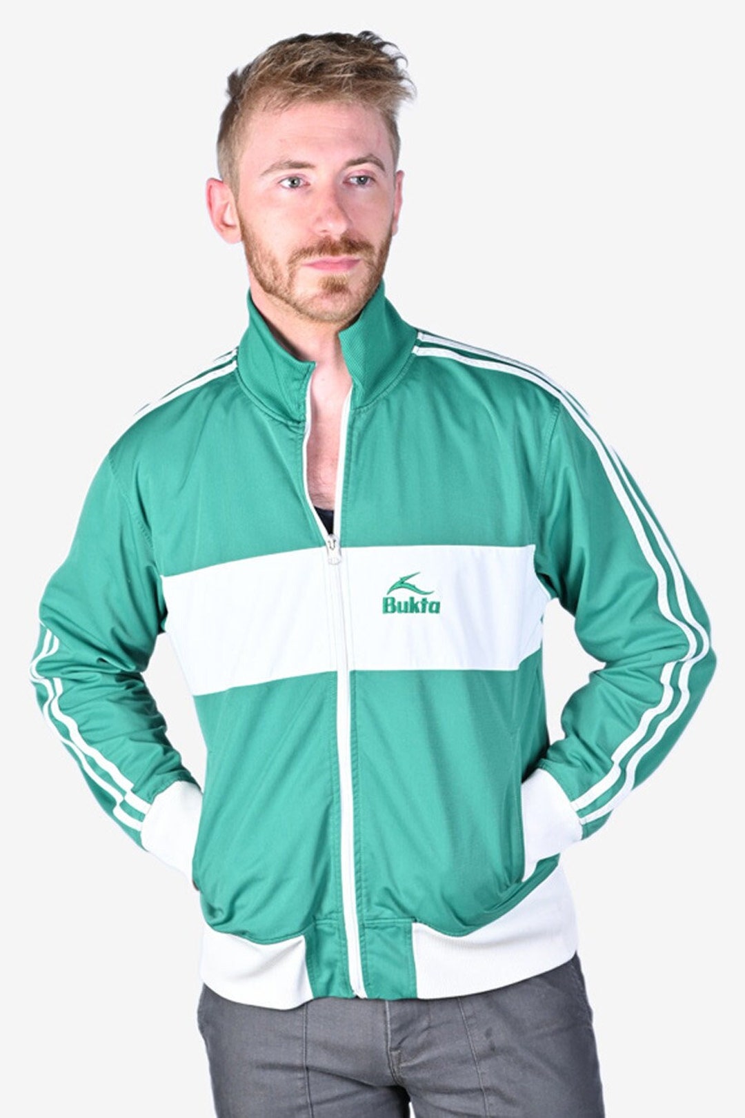 Vintage Retro Bukta Track Jacket | Size M - Www.brickvintage.com - Etsy