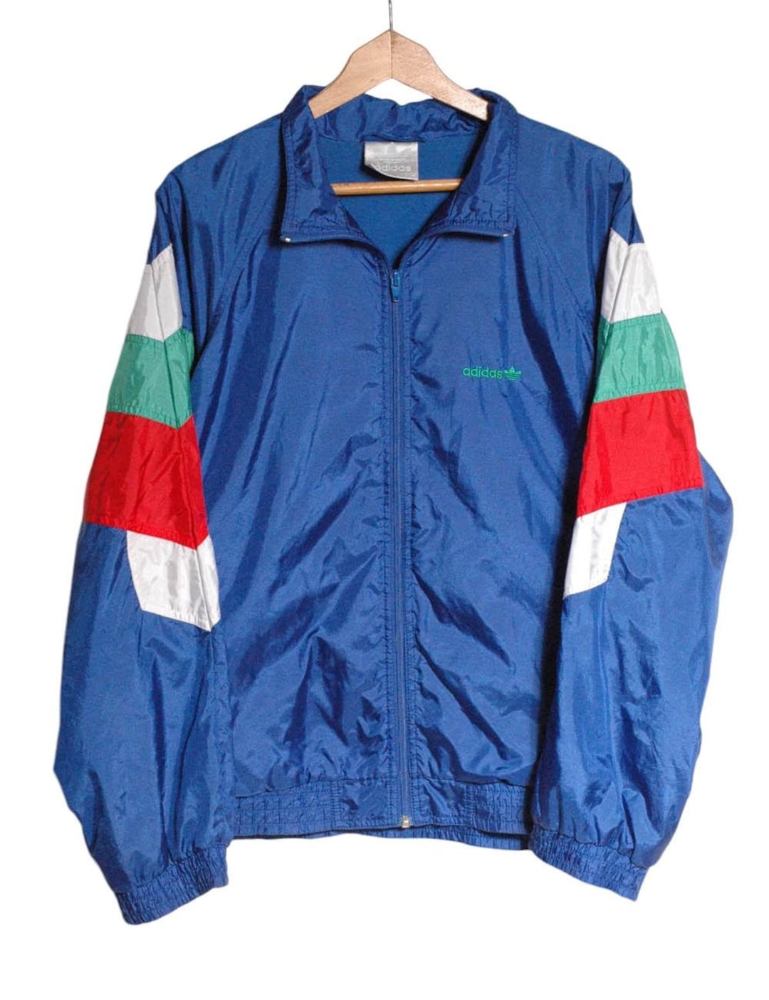 Vintage 1980's Adidas Shell Suit Jacket Size L Www.brickvintage.com - Etsy
