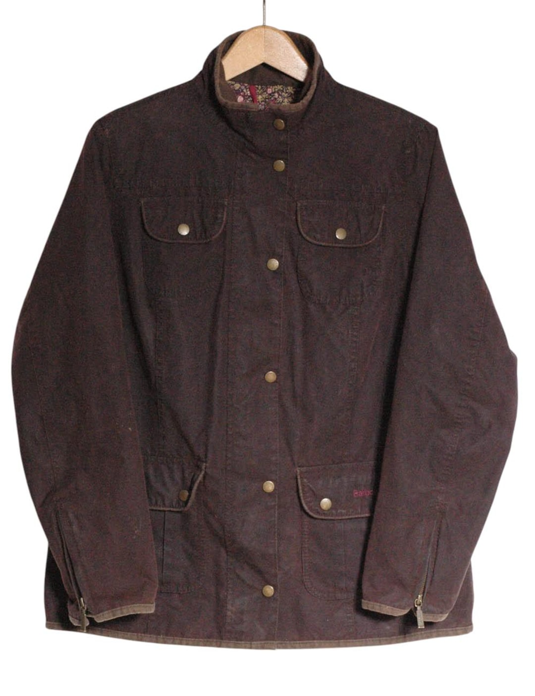 Vintage Barbour Kate Liberty Print Wax Jacket | Size 16 - Www ...