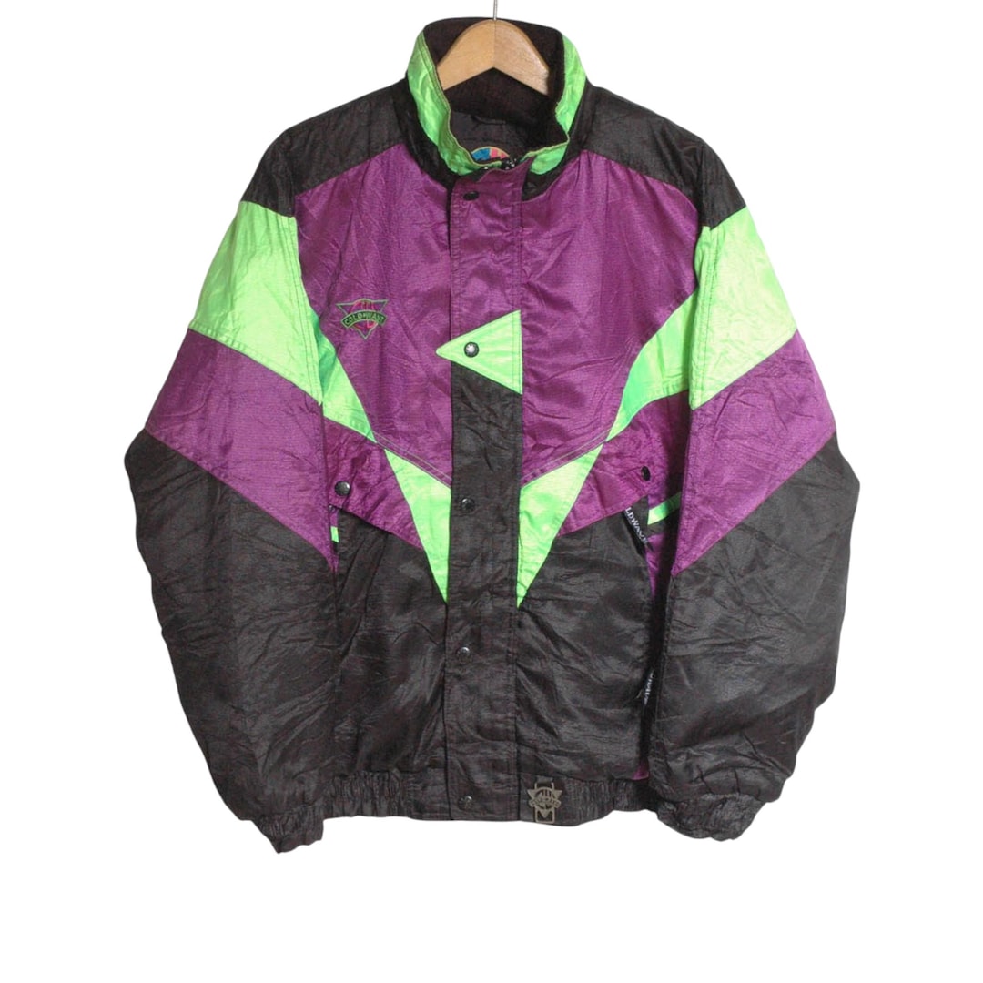 Vintage 1980's Coldwave Neon Ski Jacket | Size M - Www.brickvintage.com ...