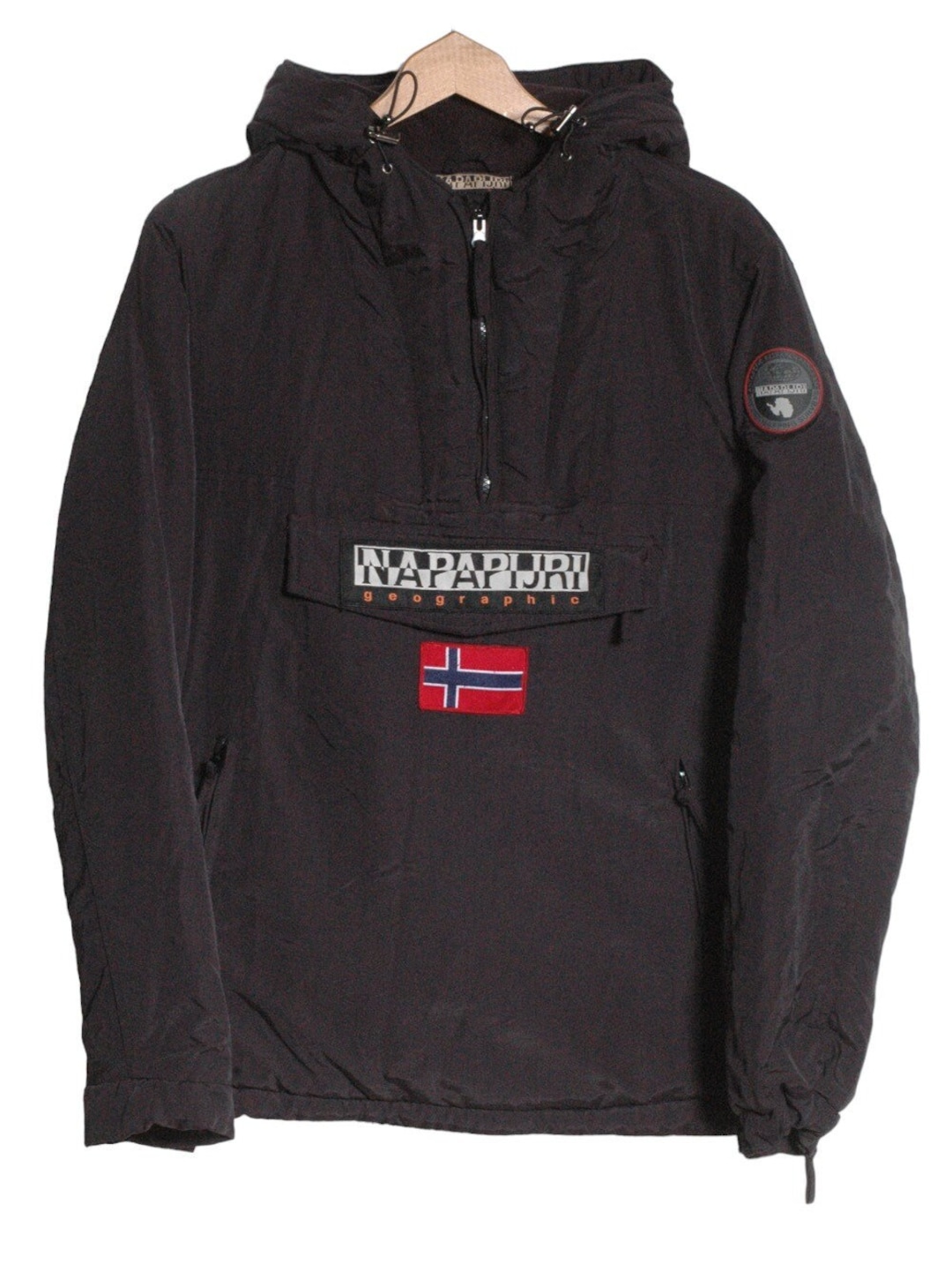 Vintage Napapijri Rainforest Anorak Waterproof Jacket Size M - Etsy