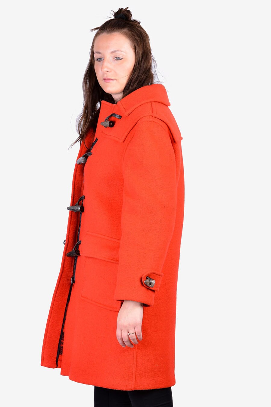 Vintage Gloverall Red Duffle Coat Size 12 | Etsy