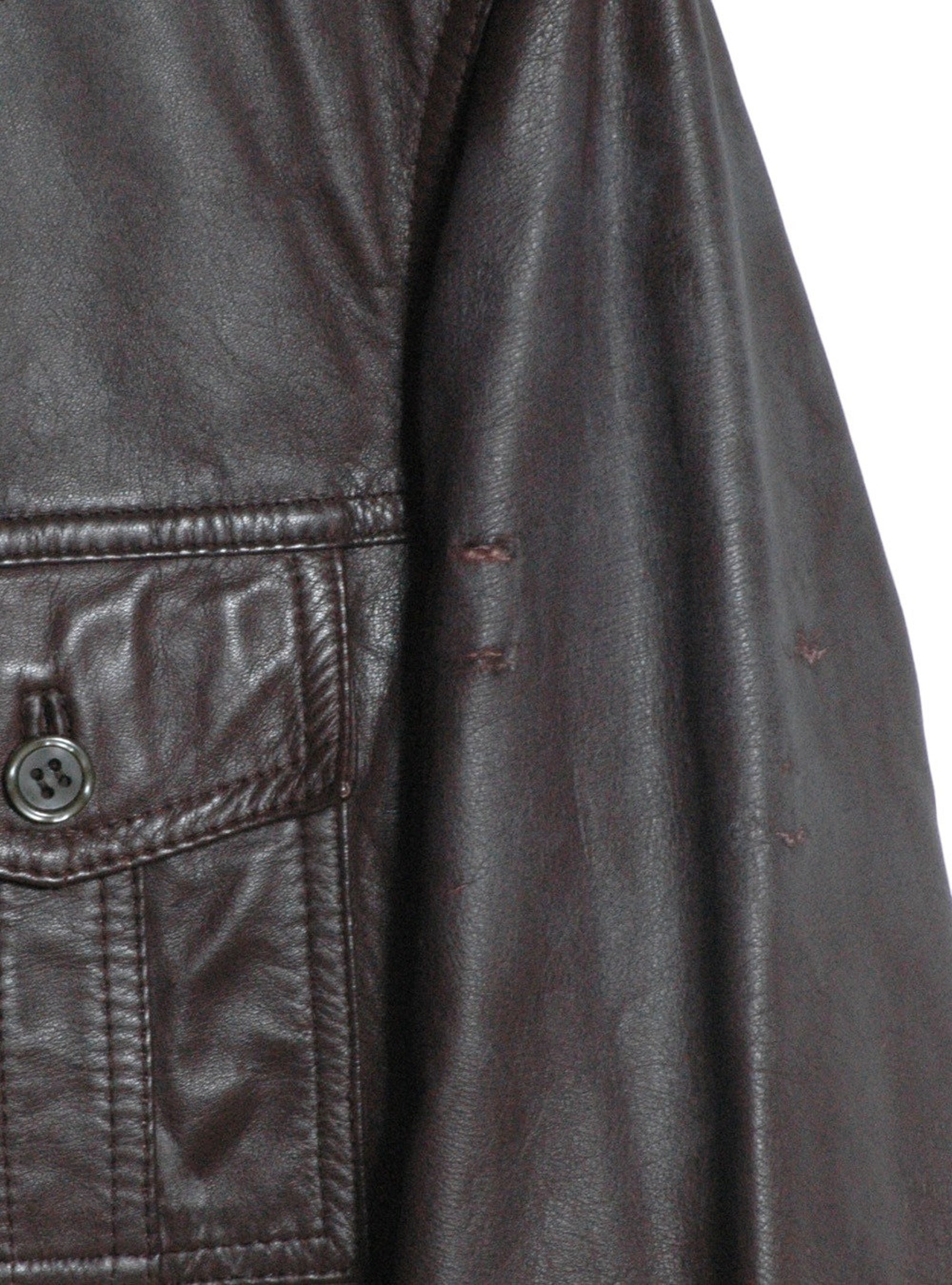 Vintage Melka Brown Leather Safari Jacket | Size S - Www.brickvintage ...