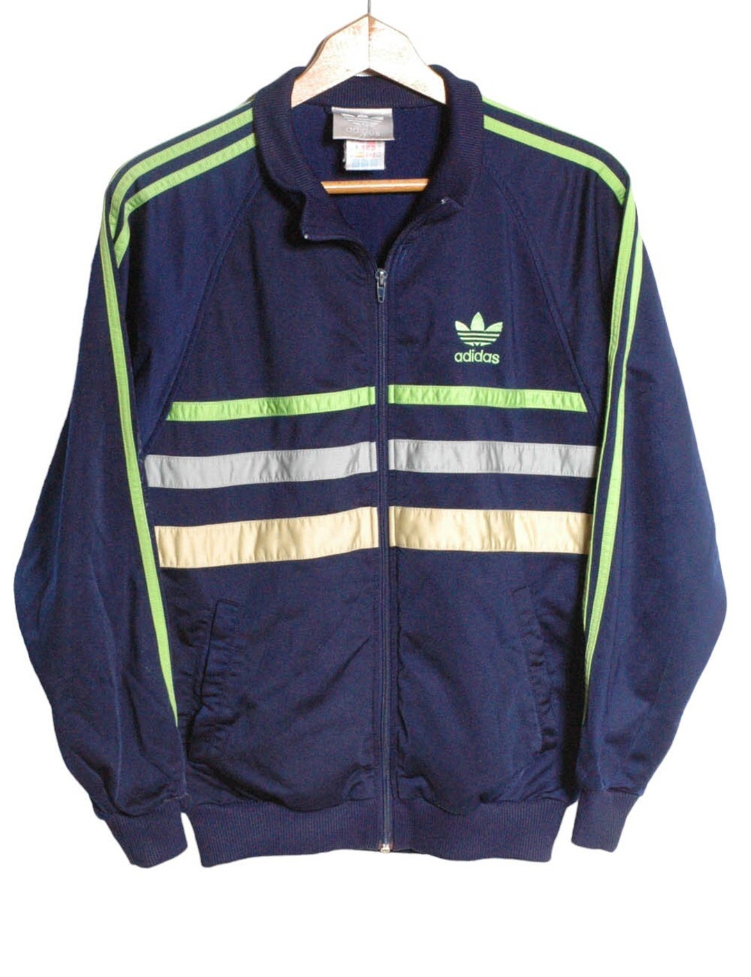 Vintage Adidas Firebird Striped Track Jacket | Size XS - Www ...