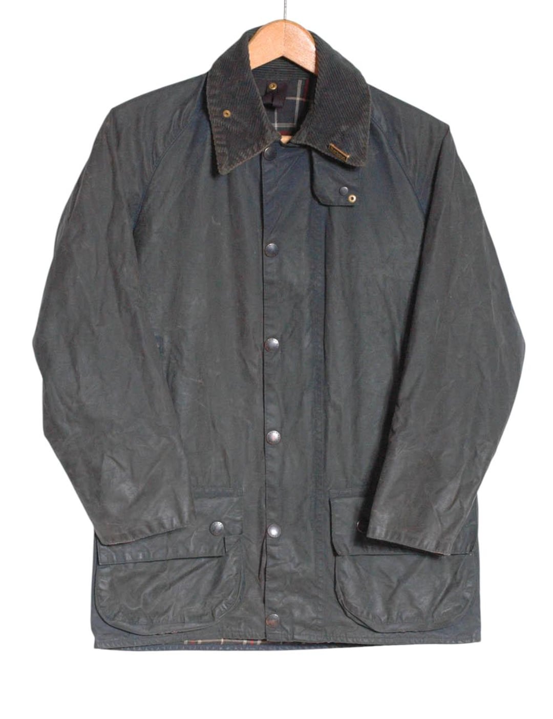 Vintage Barbour Beaufort A155 Wax Jacket | Size C34/86cm XXS - Www ...