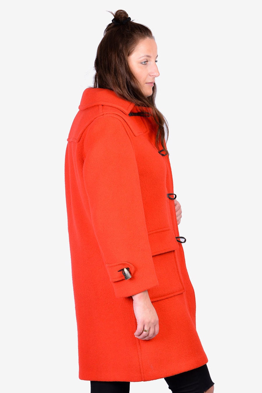 Vintage Gloverall Red Duffle Coat Size 12 | Etsy