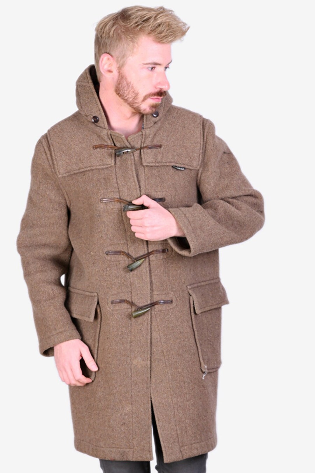 Vintage 1970's Gloverall Brown Duffle Coat | Size S - Www.brickvintage ...