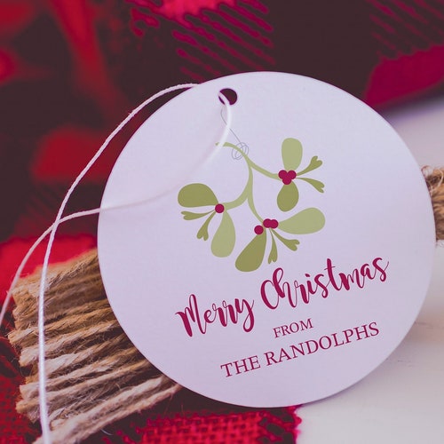 Personalized Christmas Gift Sticker Christmas Labels - Etsy