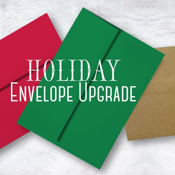 Holiday Envelope - Etsy