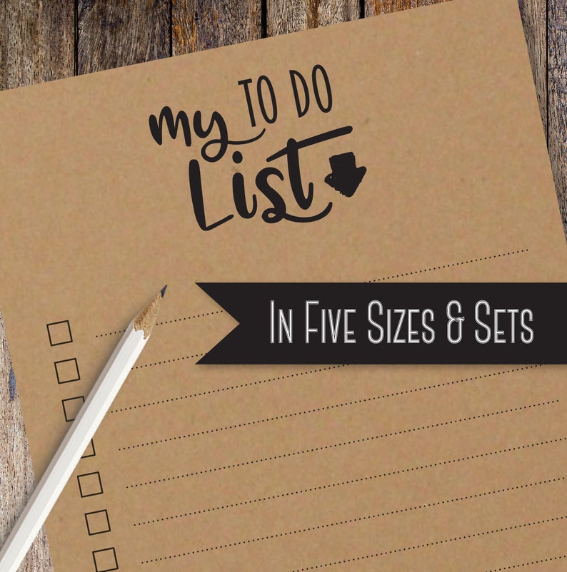 To Do List Note Pad - Etsy