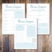 Teal Script Custom Planner Note Pad Daily Weekly and Weekly - Etsy