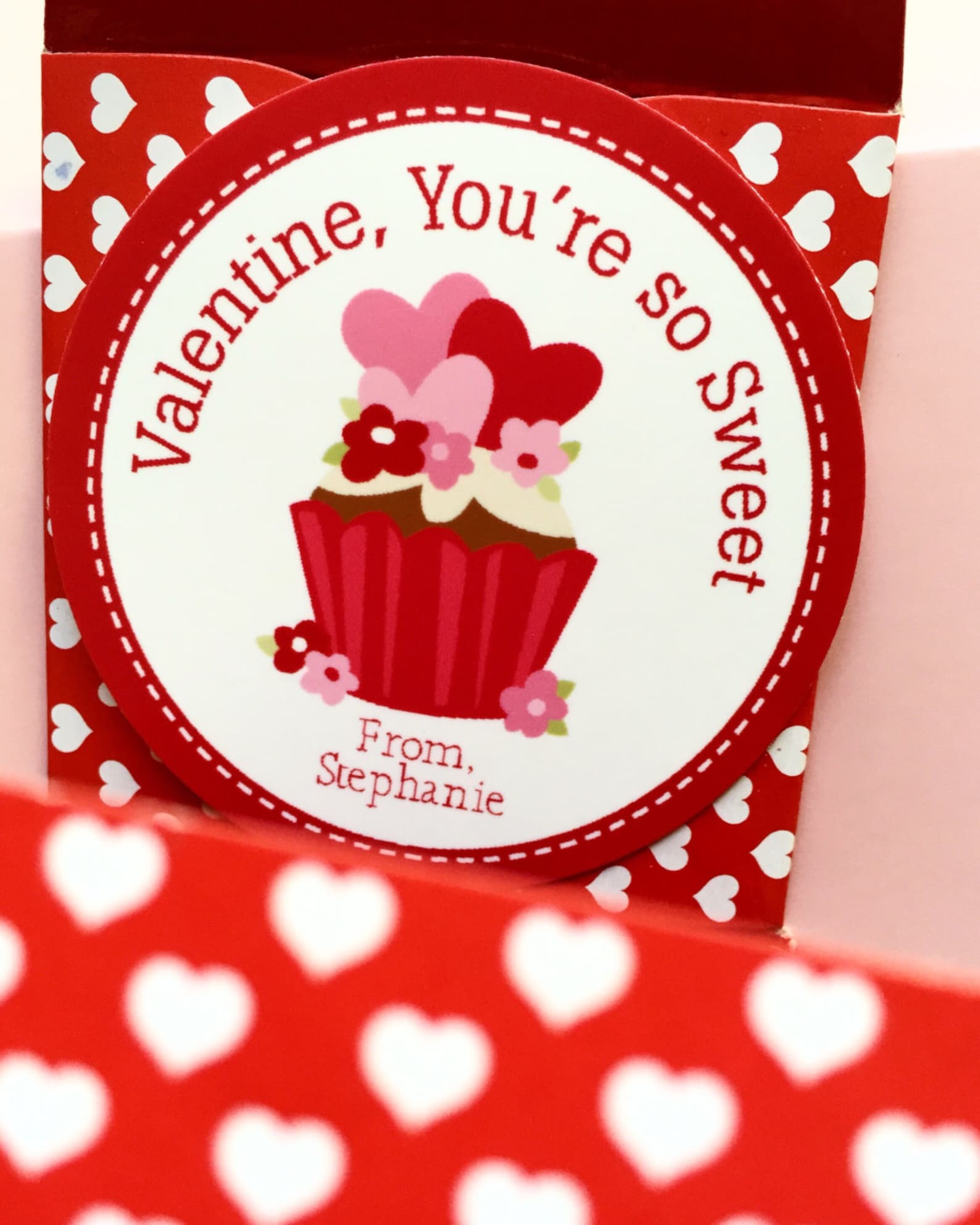 Kid's Valentine's Day Gift Sticker Personalized Gift - Etsy
