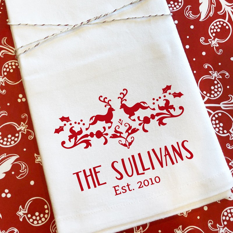 Christmas Tea Towel - Etsy