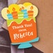 Birthday Cake Gift Tag Sticker Personalized Party Labels - Etsy