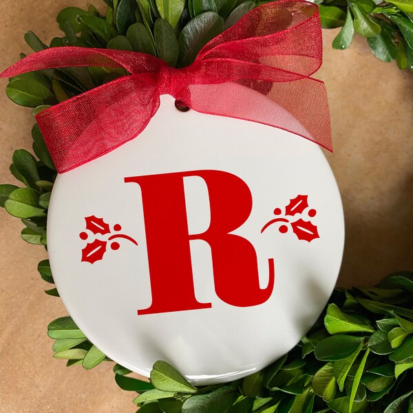 Ceramic Christmas Ornament - Etsy