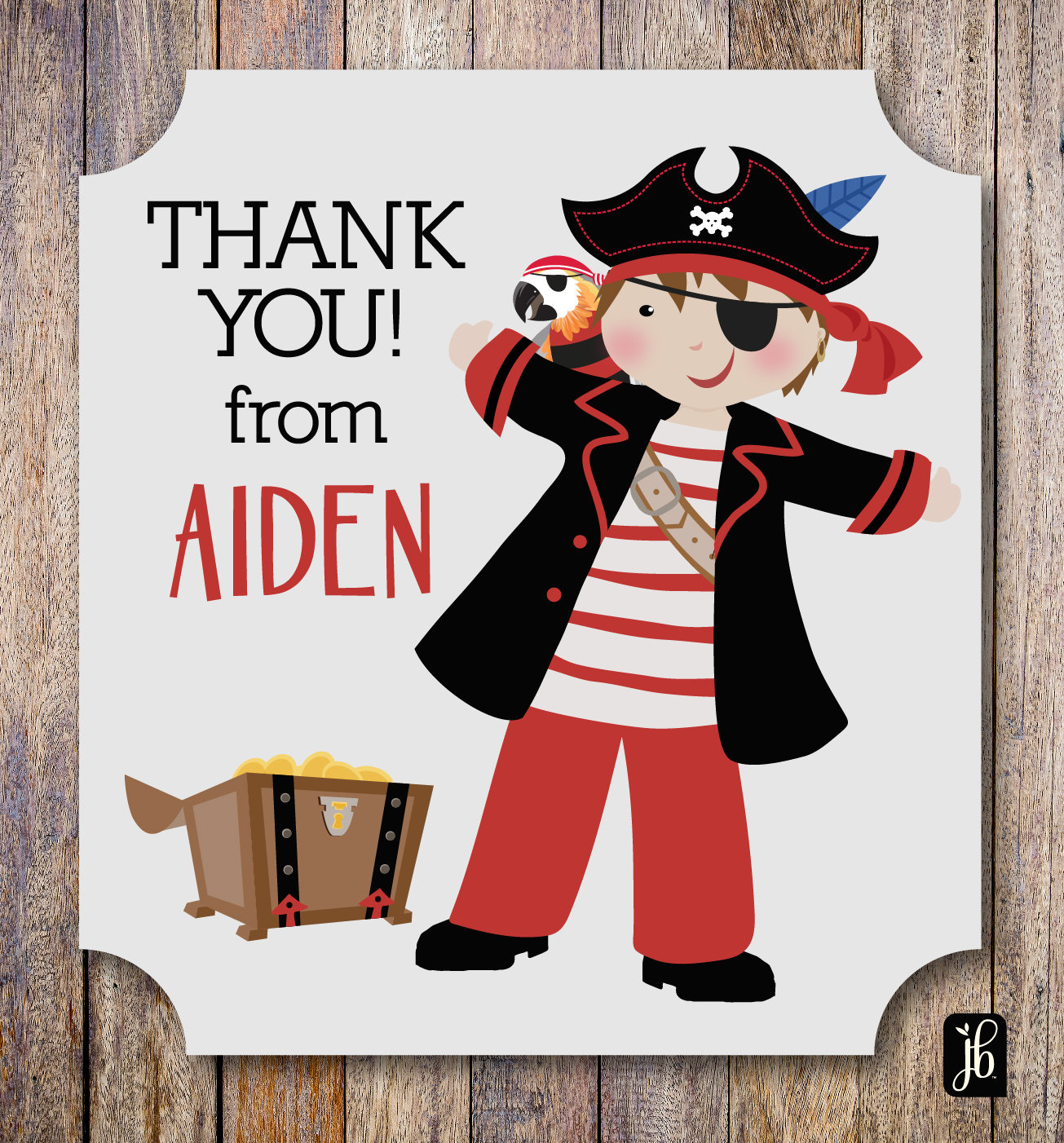 Pirate Party Gift Tag Sticker Personalized Party Labels | Etsy