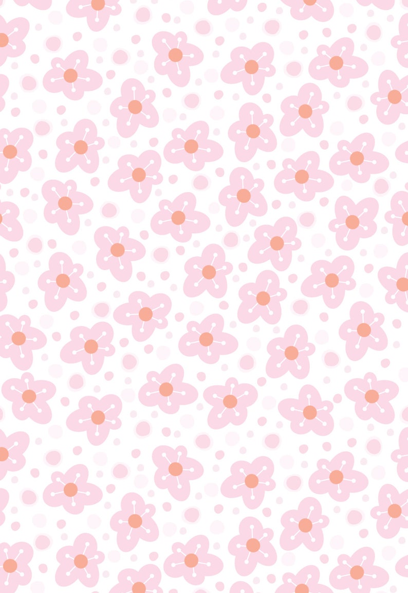 Pink Gift Wrap for Kids Birthday Party Paper Just Pink - Etsy