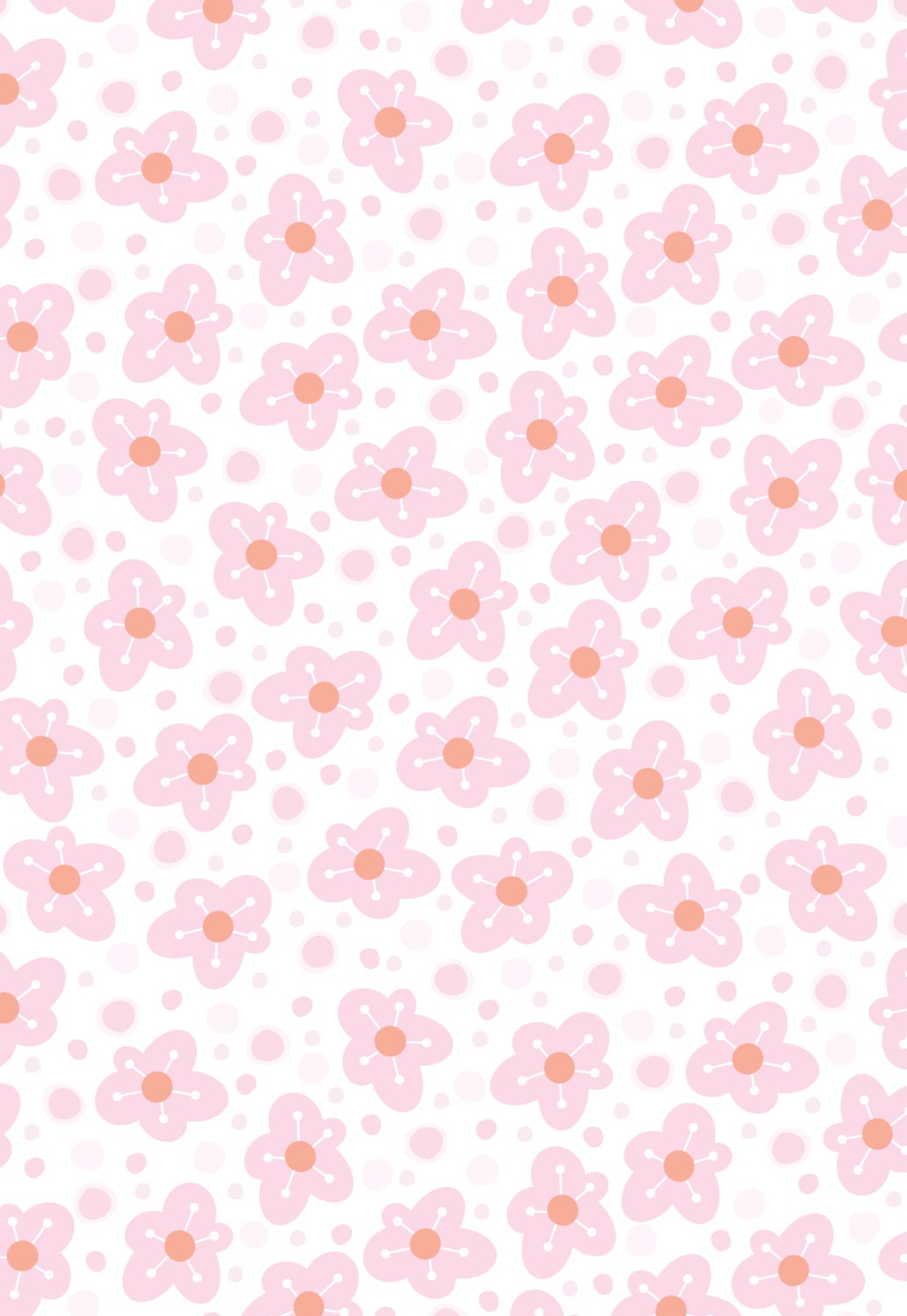 Pink Gift Wrap for Kids Birthday Party Paper Just Pink | Etsy