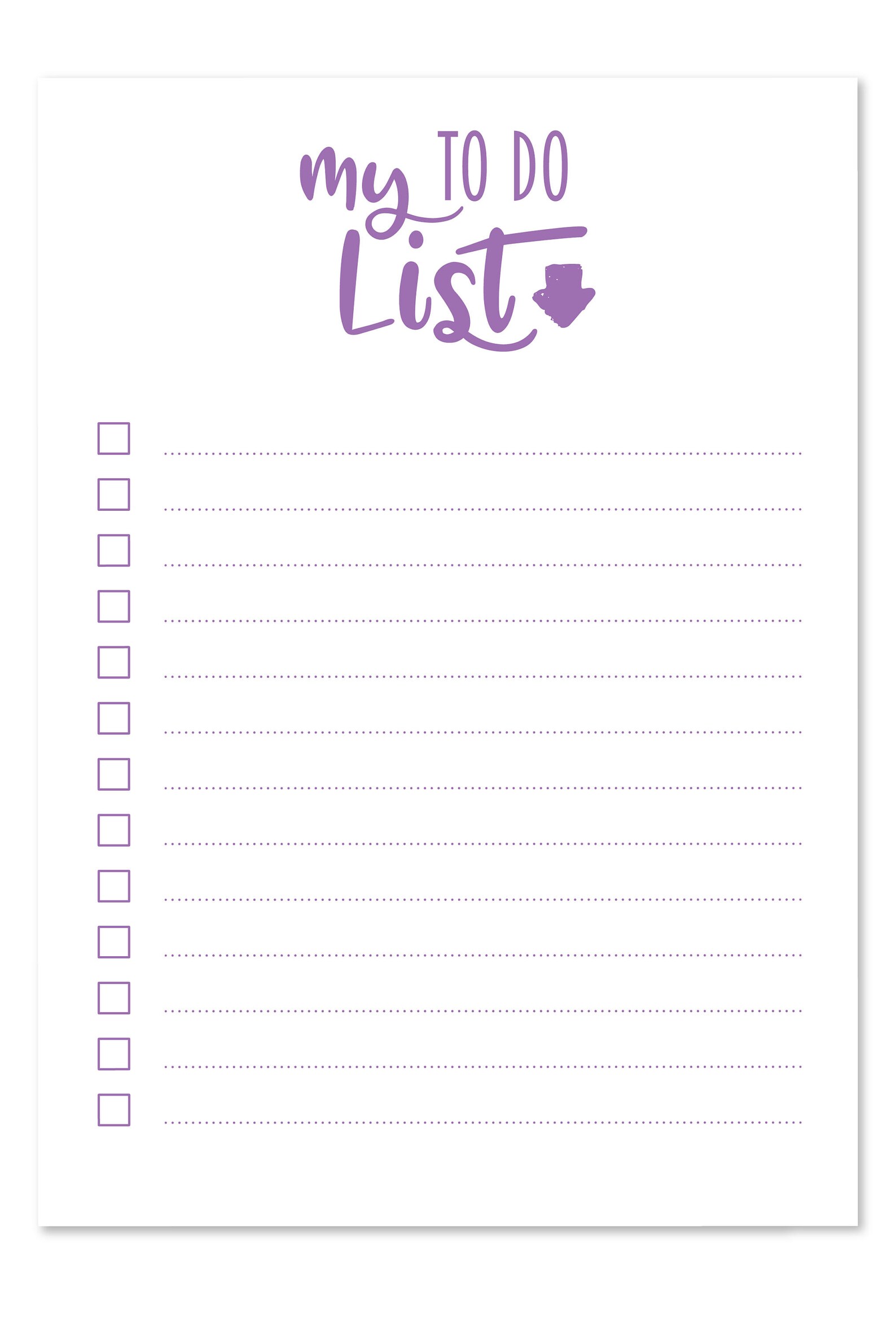 To Do List Note Pad | Etsy