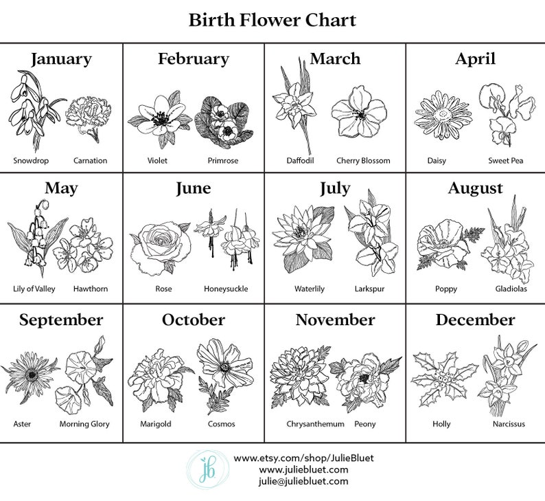 Birth Flower Monogrammed Note Cards | Personalized Note Card and ...