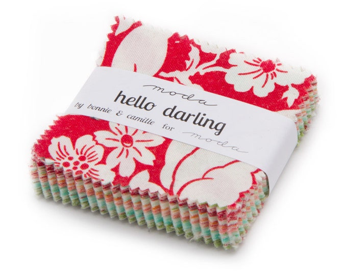 Hello Darling by Bonnie and Camille for Moda Fabrics - MINI Charm Pack ...