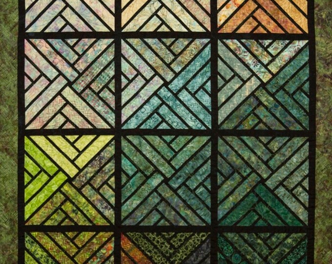 Fractured Paint Box Pattern and Bali Pop - Judy Niemeyer Group 1 - Etsy