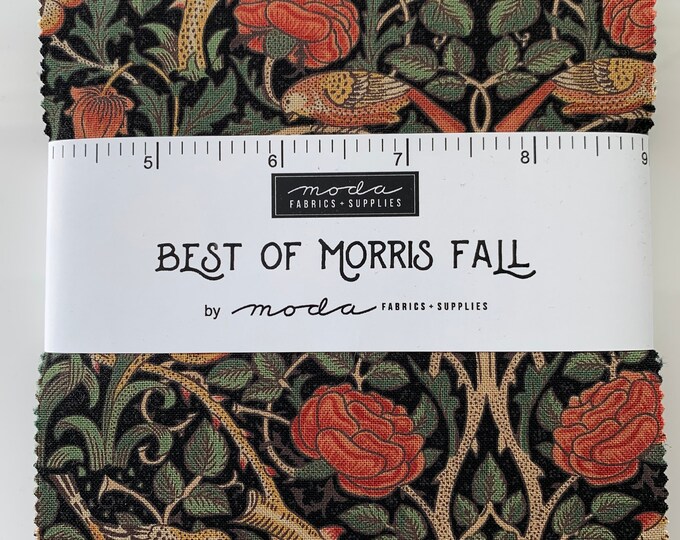Best of Morris - Fall by Moda Fabrics - Charm Pack - Etsy