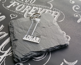 Laser Cut Keyring | Etsy UK