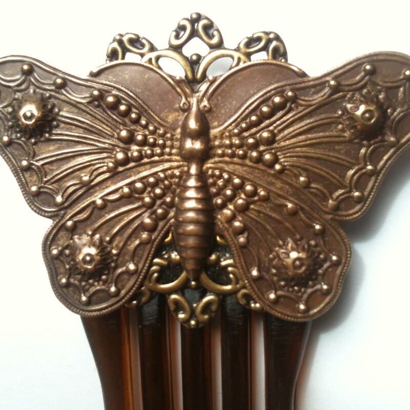 Butterfly Comb - Etsy