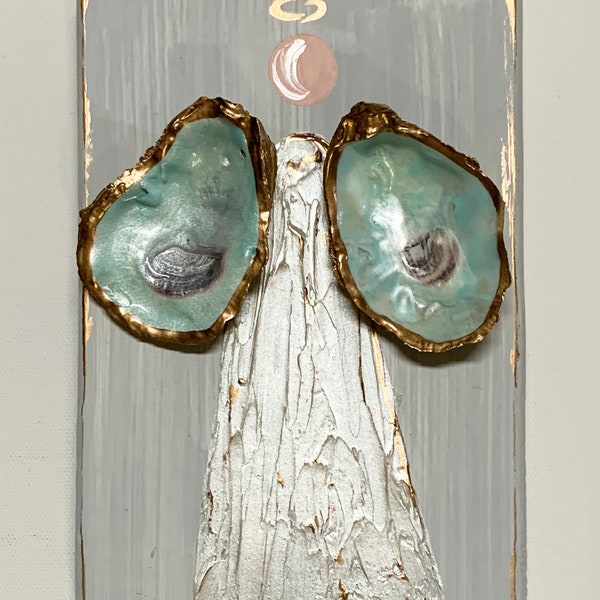 Oyster Shell Angel - Etsy