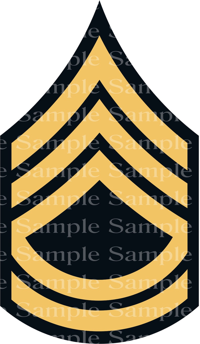 Army Sergeant First Class Military Birthday Edible 2D - Etsy