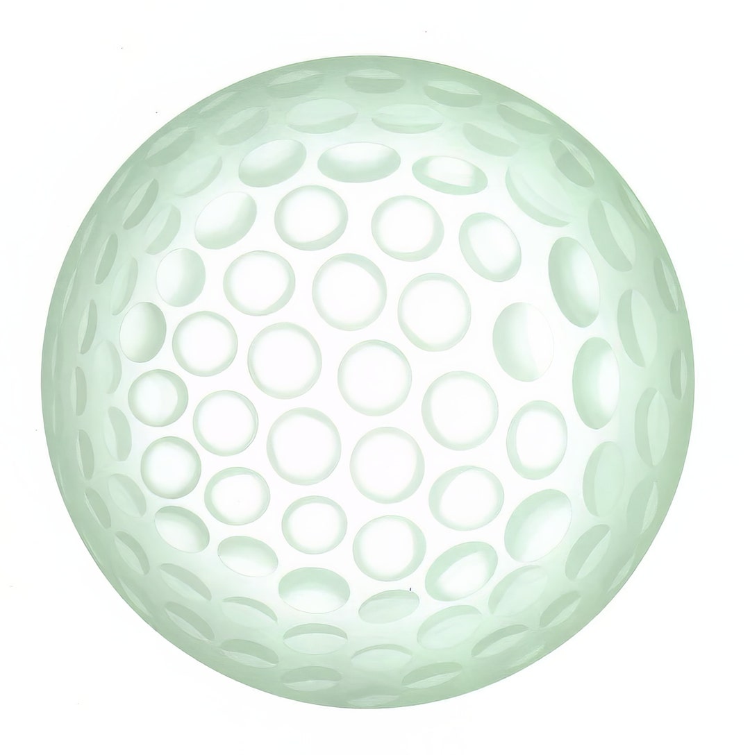 Golf Ball ~ Edible 2D Fondant Birthday Cake/cupcake Topper ~ D264 - Etsy
