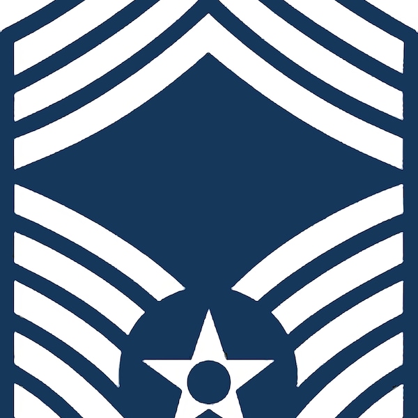 Airforce Master Sgt Svg - Etsy
