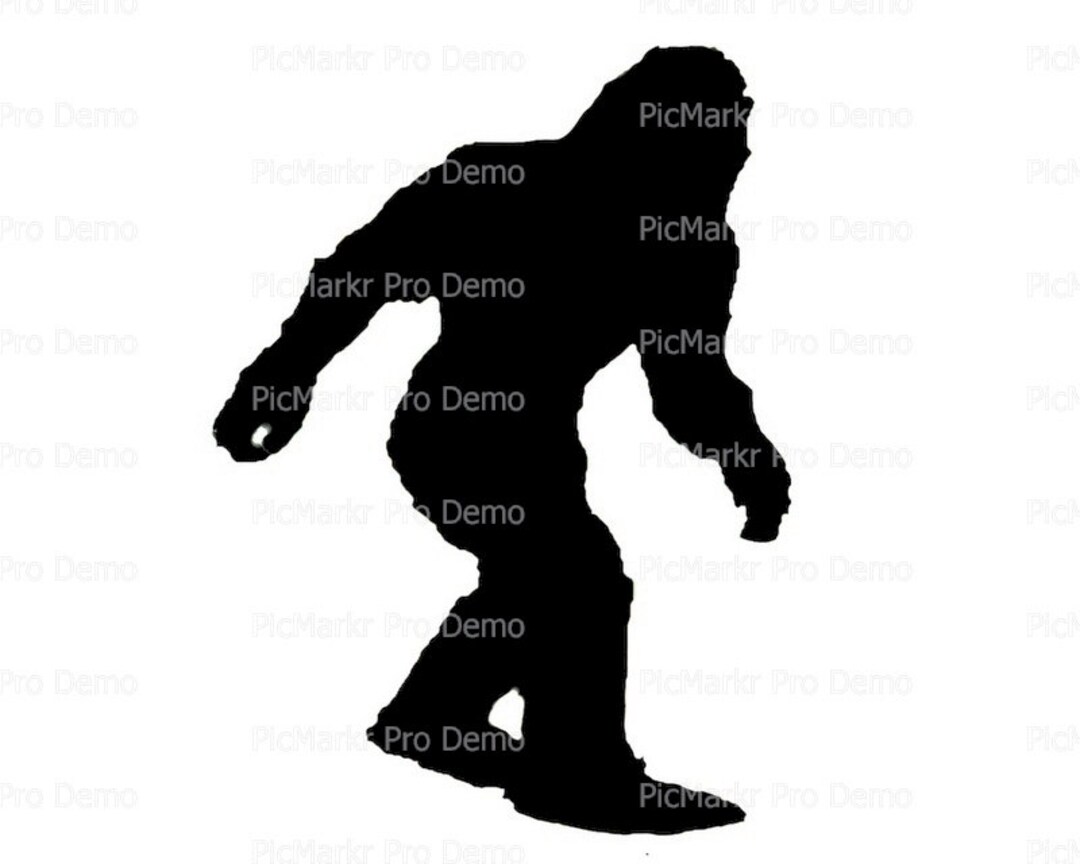 Bigfoot Yeti Sasquatch Birthday Edible 2D Fondant Birthday - Etsy Singapore