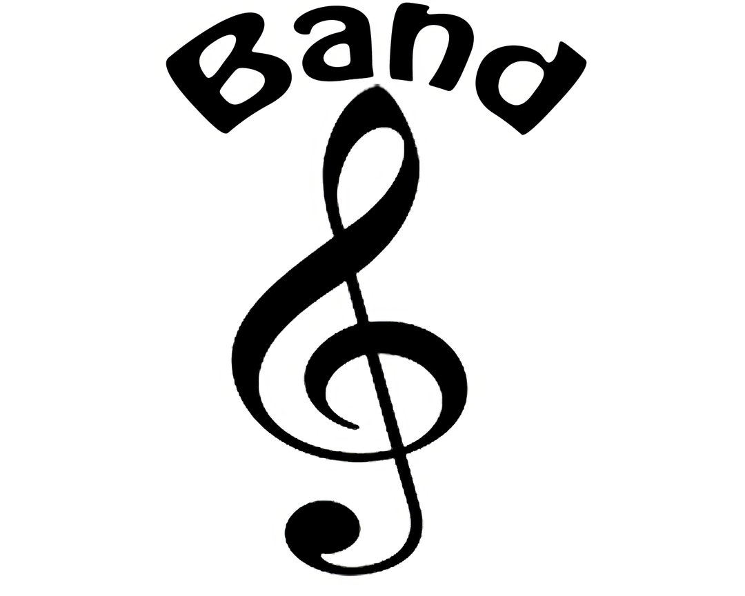 Band Music Notes Birthday ~ Edible 2D Fondant Birthday Cake/cupcake ...